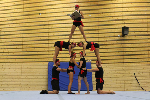 Akrobatik-Prüfungen füllen die Ränge - Deutsche Sporthochschule Köln
