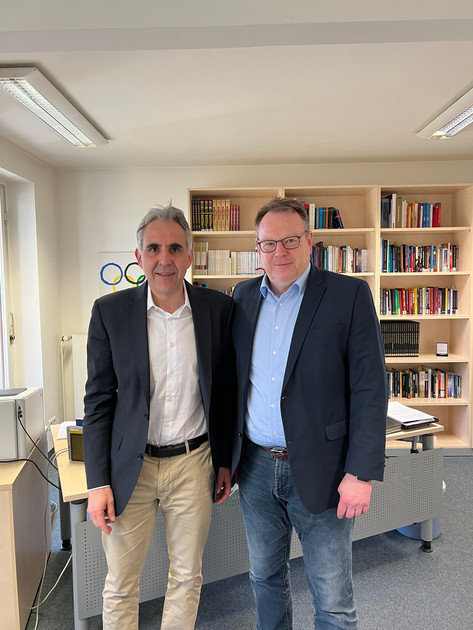 Meeting with Torsten Burmester, CEO of the German Olympic Sports ...