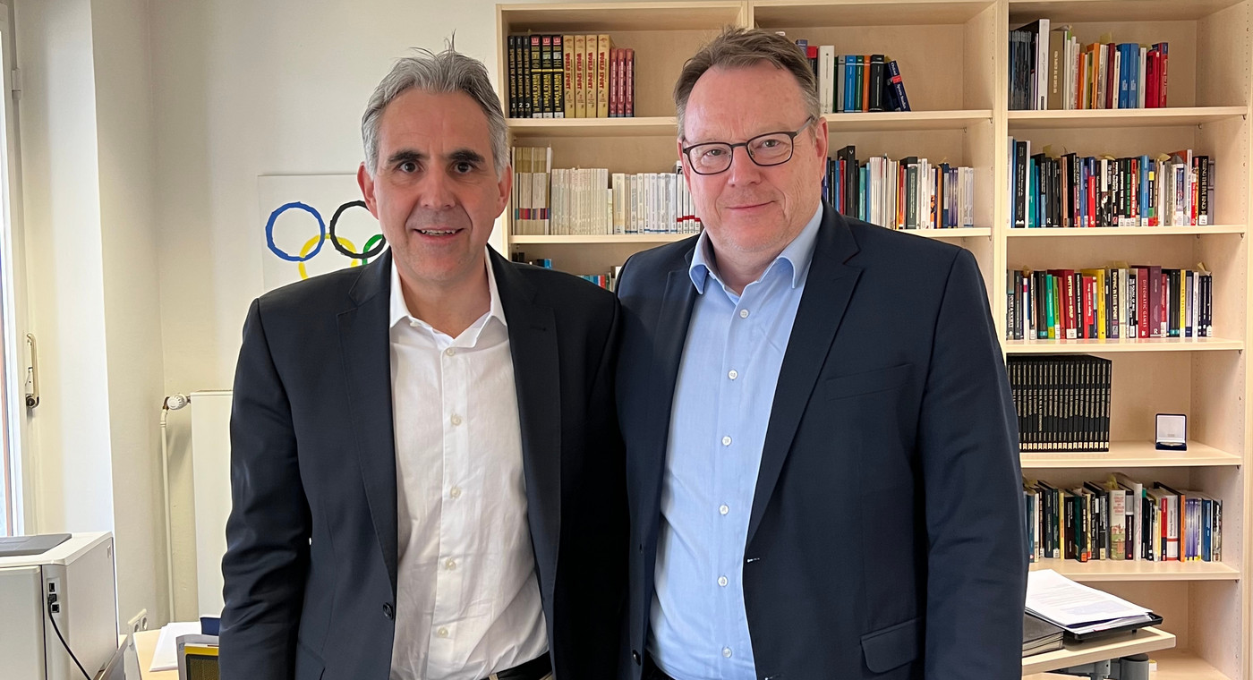 Meeting with Torsten Burmester, CEO of the German Olympic Sports ...