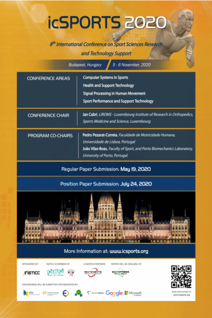 Institute for Training Exercise and Sport Informatics at icSPORTS 2020 ...