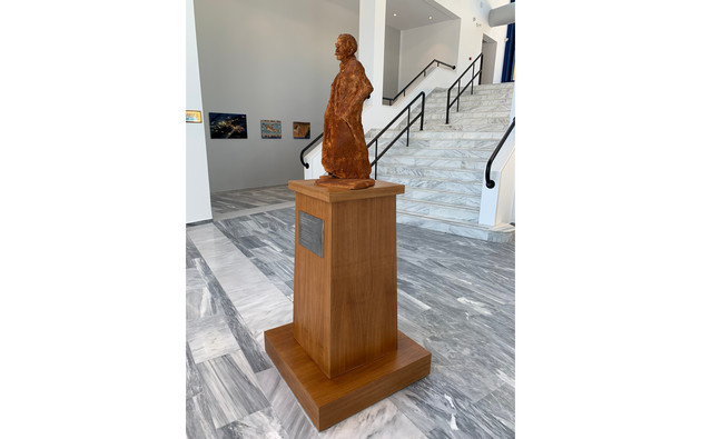 Inauguration of Pierre de Coubertin Statue in Olympia - German Sport ...